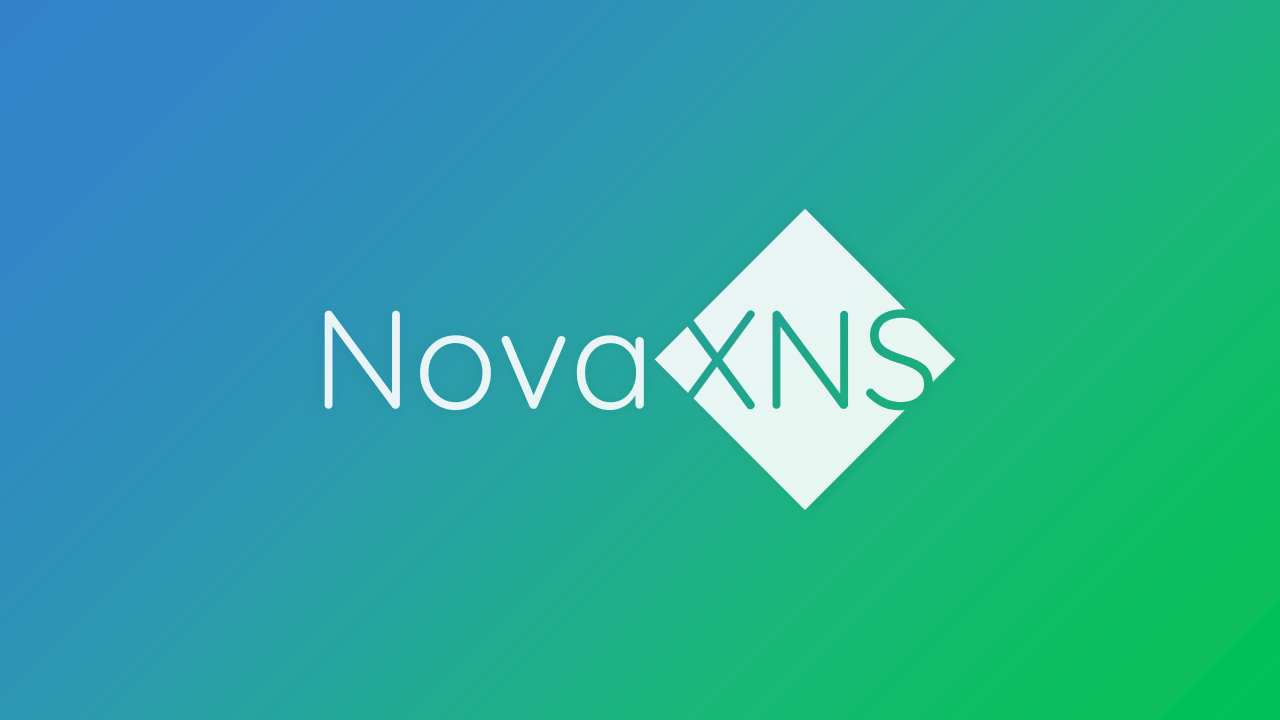 NovaXNS | Take back control of your digital life for a new way.